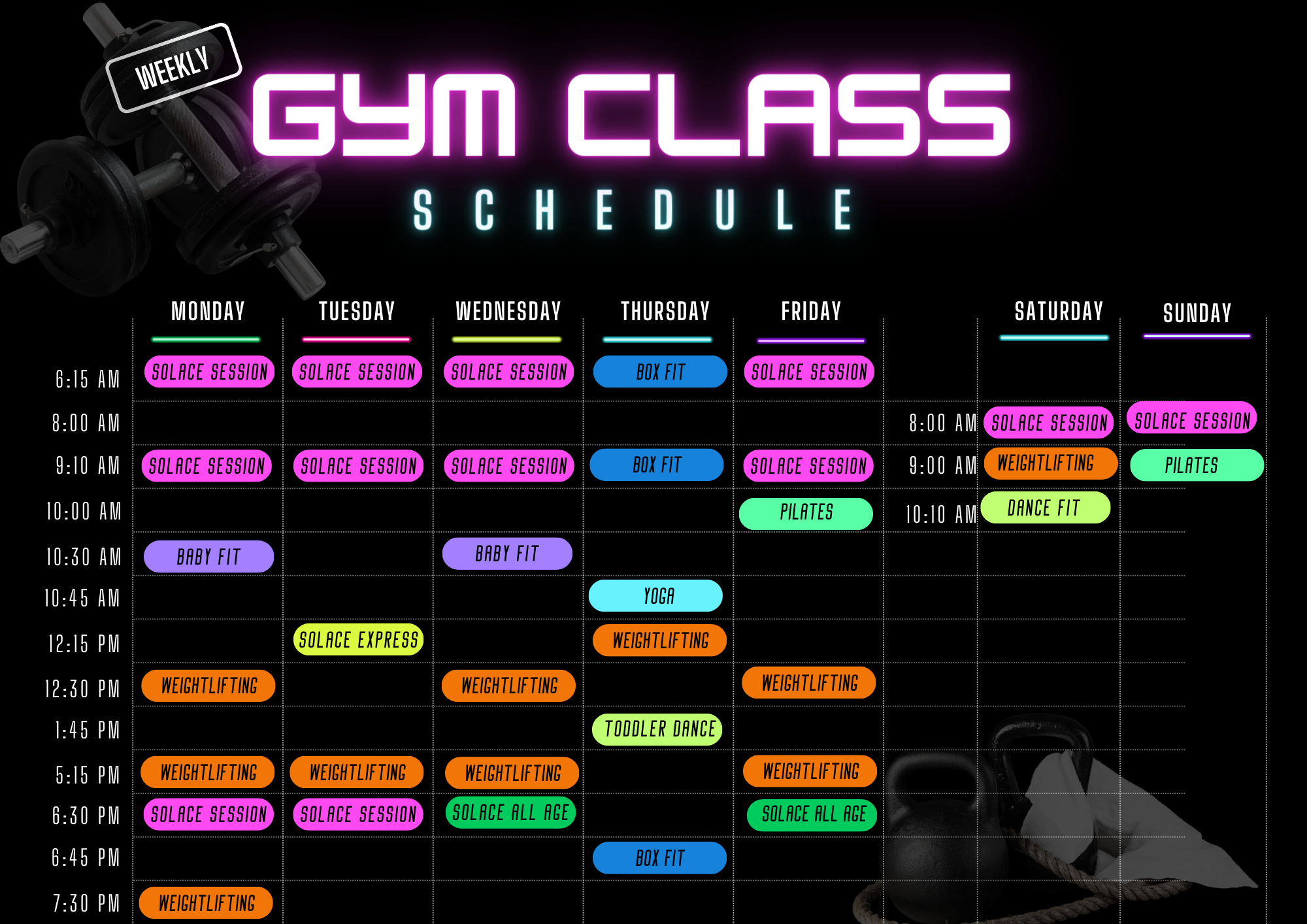 About — Solace Gym