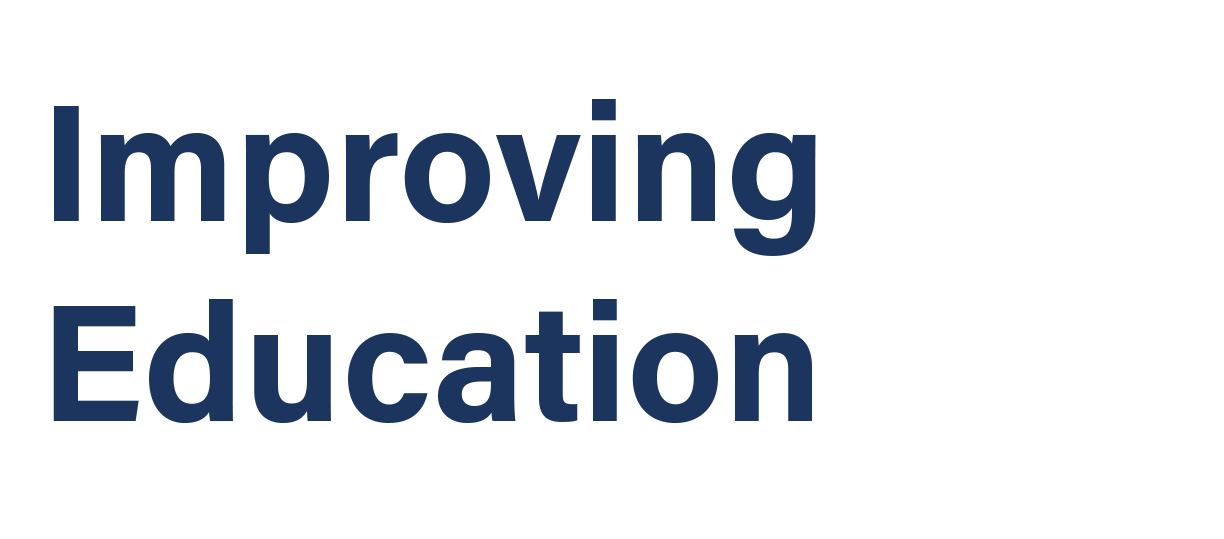 Improving Education