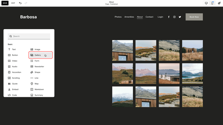 How to Use the Squarespace Gallery Block: A Beginner’s Guide