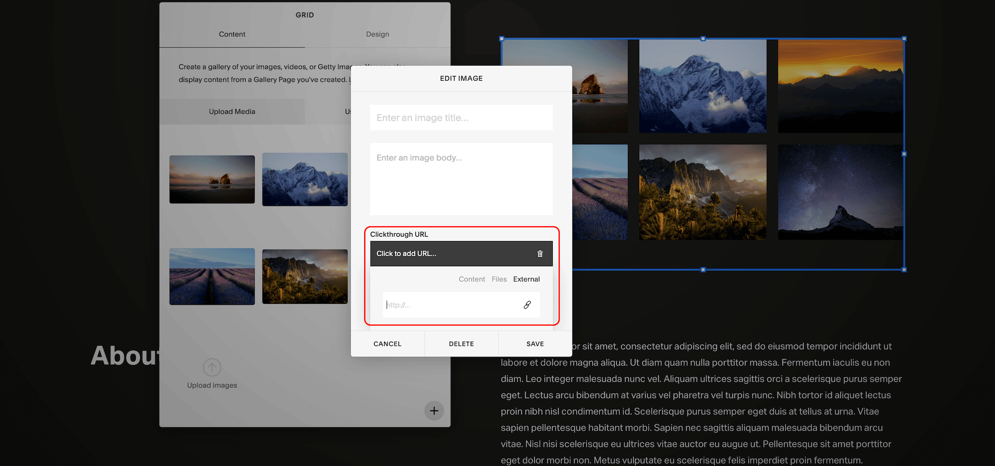 How to Use the Squarespace Gallery Block: A Beginner’s Guide