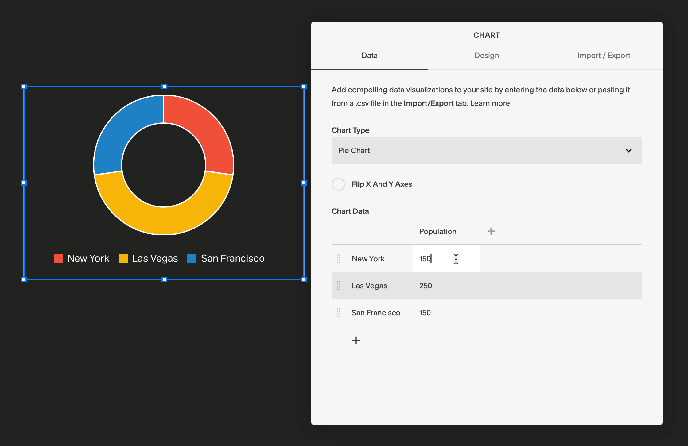 How to Use the Squarespace Chart Block: A Beginner’s Guide