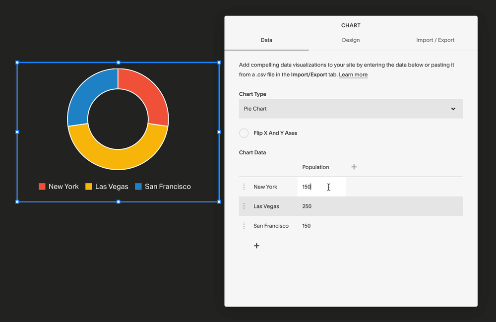 How to Use the Squarespace Chart Block: A Beginner’s Guide