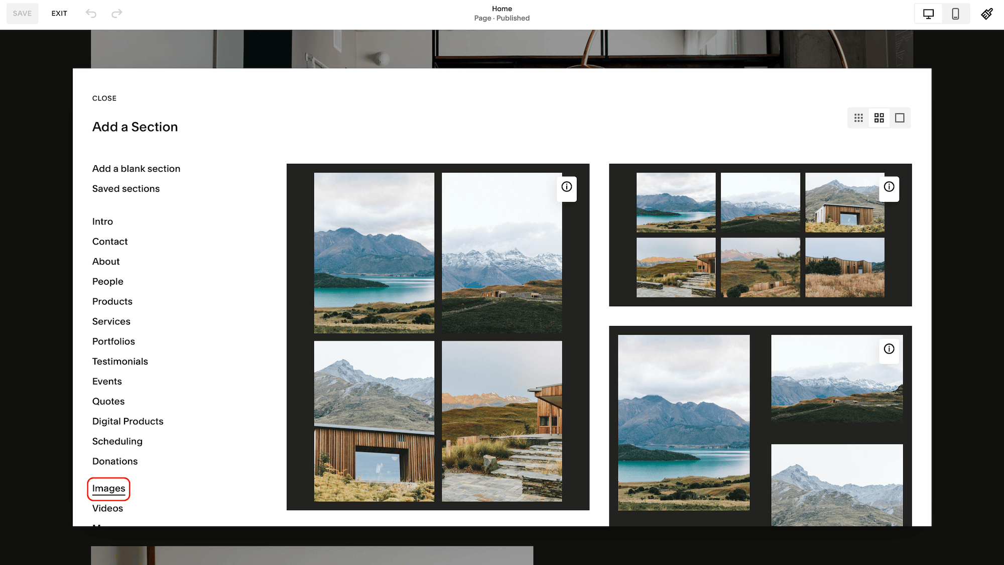 Squarespace 7.1 Gallery Sections: A Step-by-Step Guide