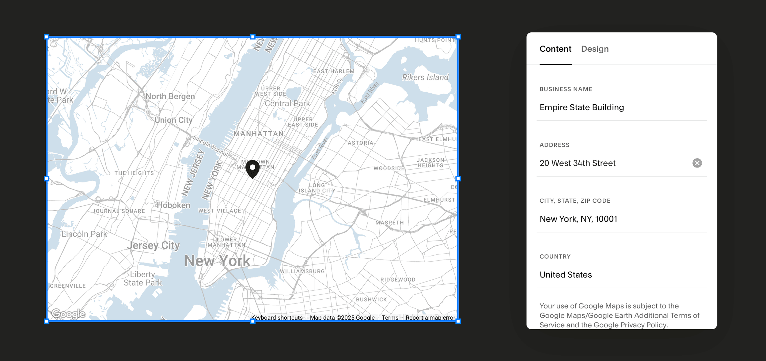 How to Add a Map Block in Squarespace (Embed Google Maps)