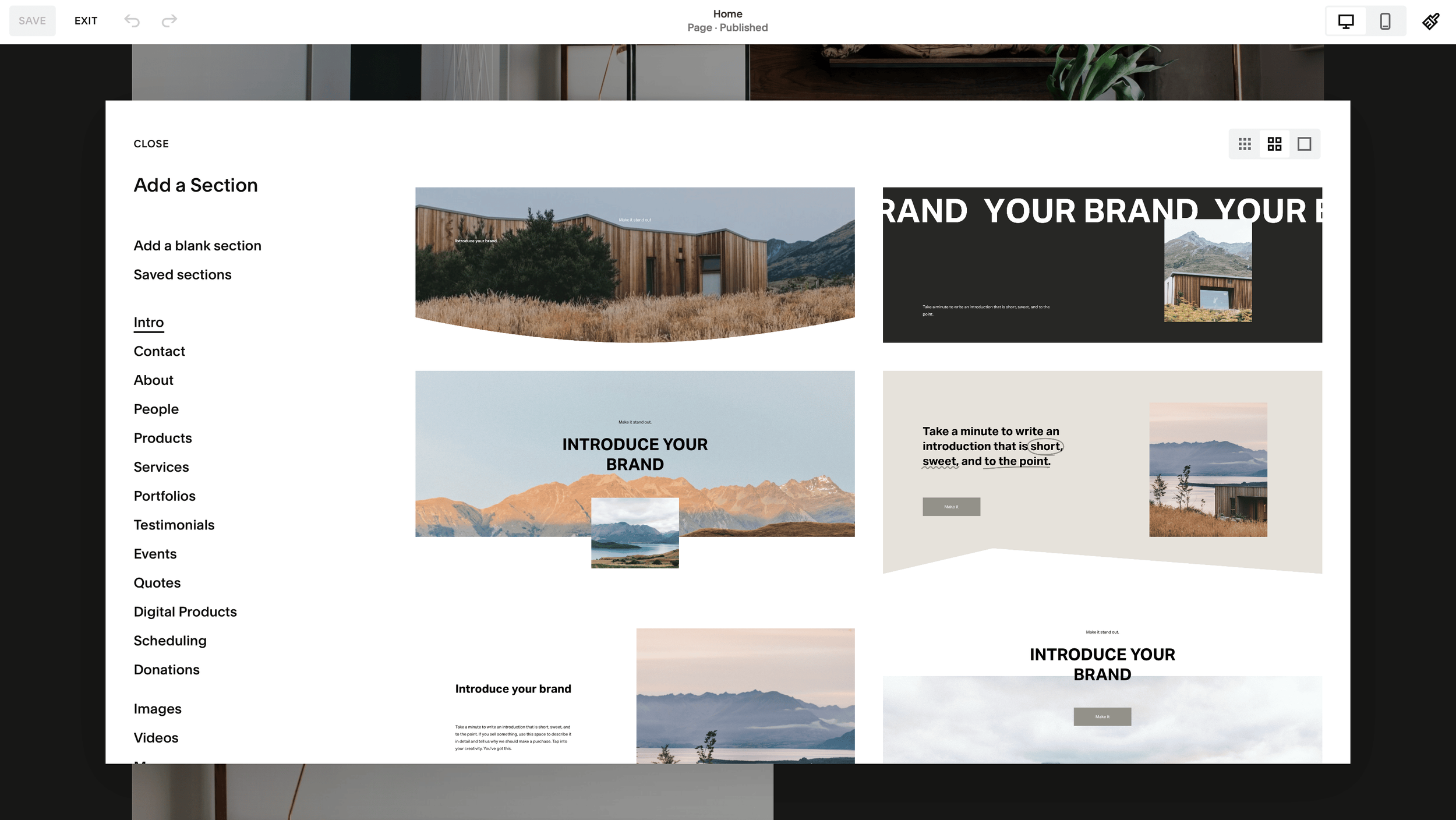 Squarespace Page Sections: Complete 2025 Guide