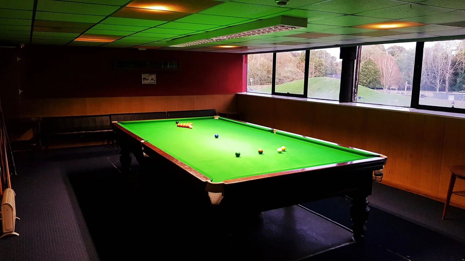 Snooker room — Meadowbrook + the DRA