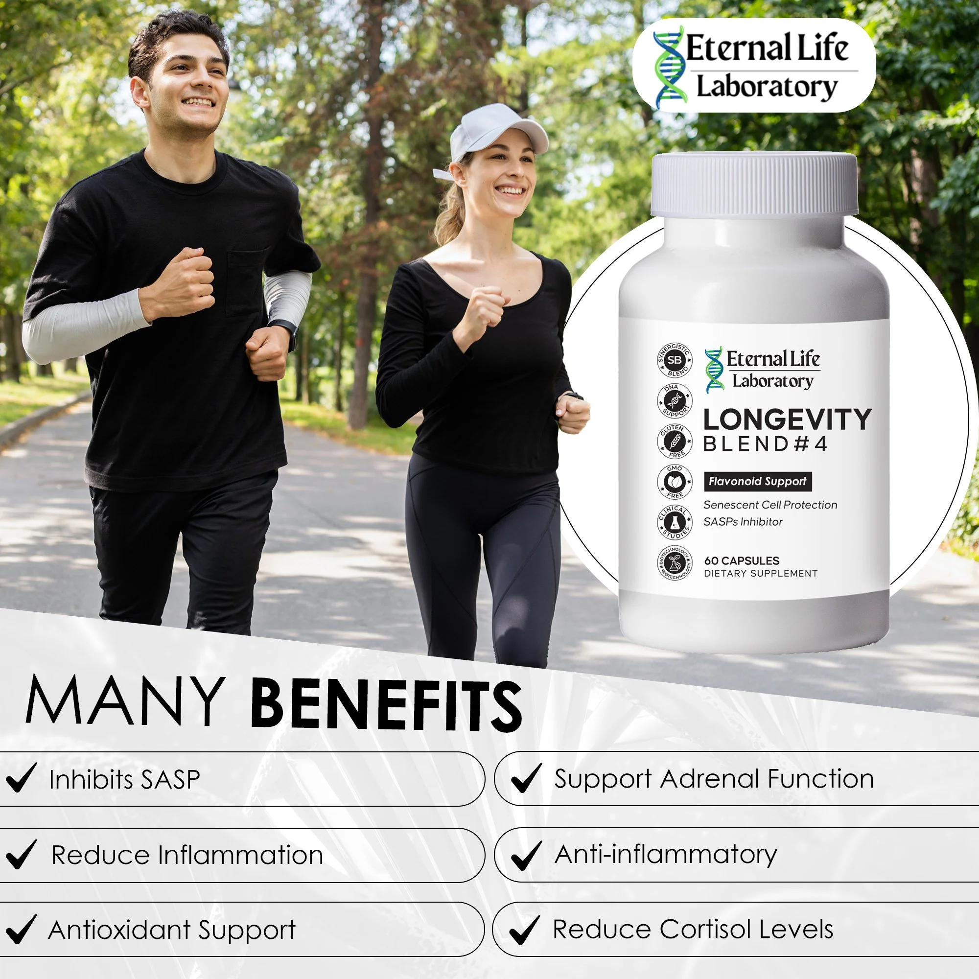 Eternal Life Longevity supplements are formulated with scientifically ...