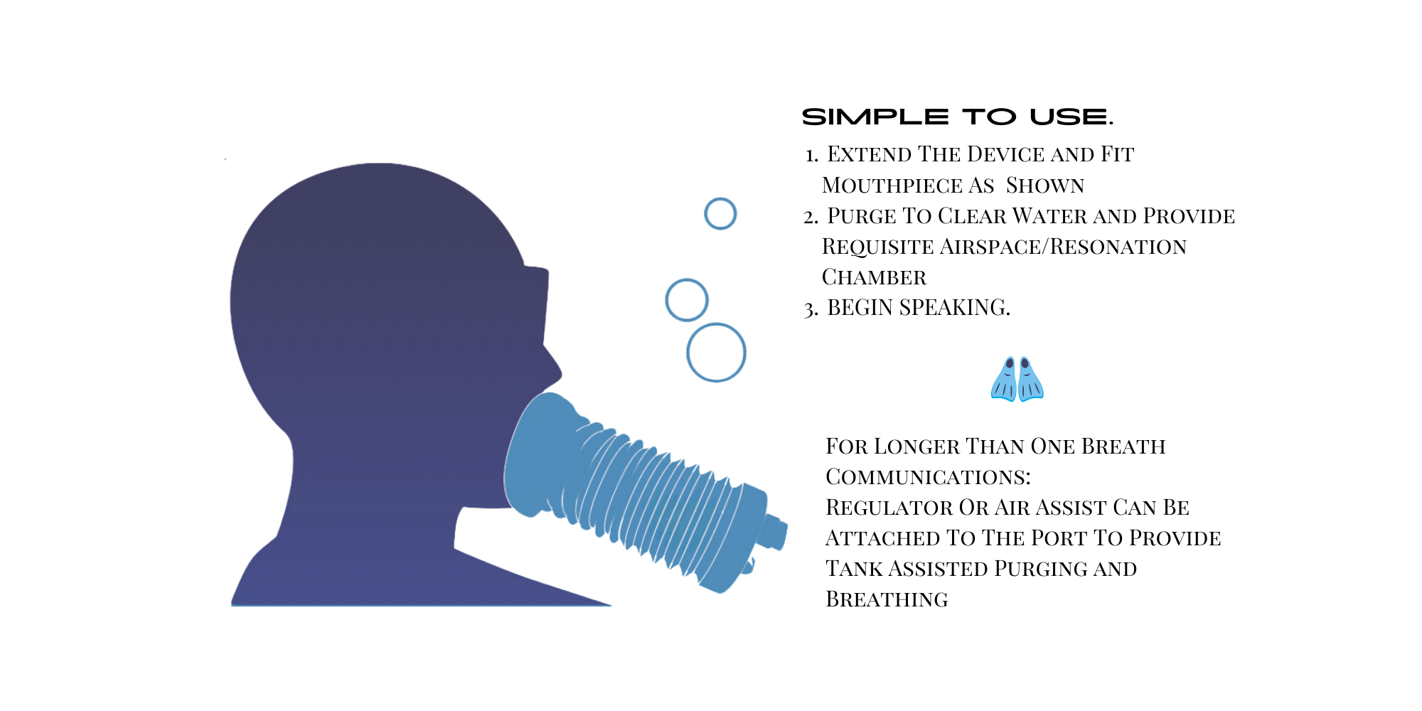HOW TO USE — Scuba Tuba. Break the Silence.