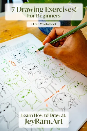 Free Beginner Drawing Tutorials! — JeyRam Drawing Tutorials