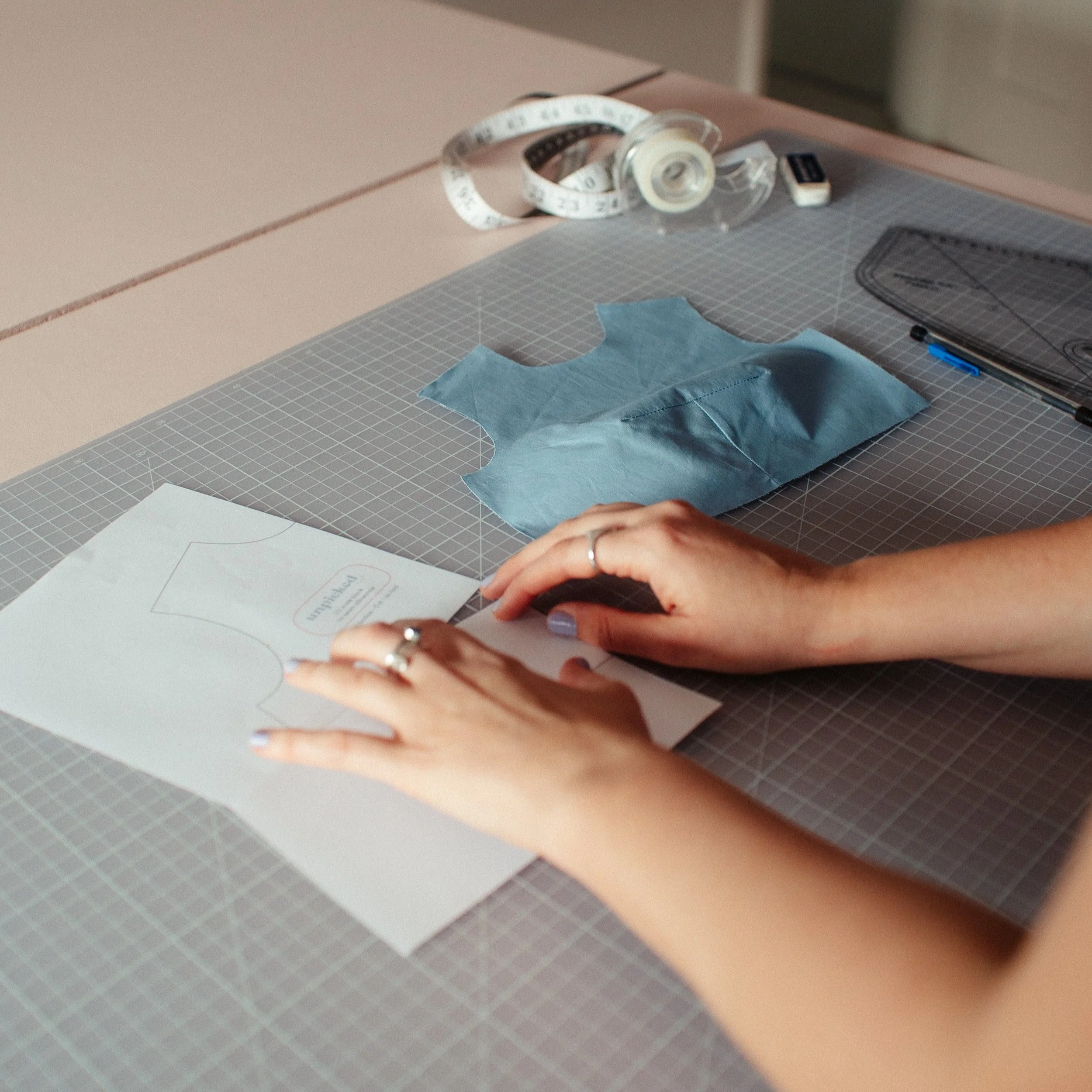Intro to Pattern Cutting — Unpicked Studio - Online Pattern Making Courses