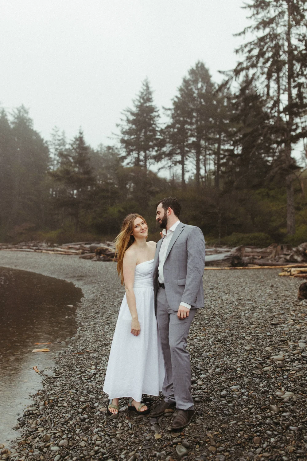 Mary and Mitch at the Washington Coast — Eunice Beck - Documentary Wedding Photographer