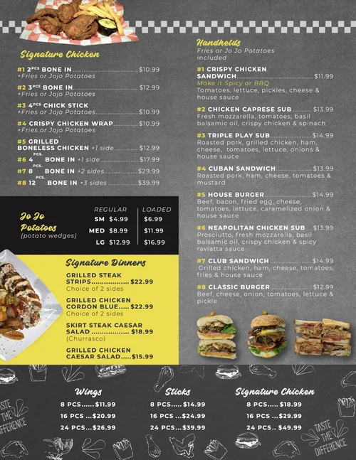 Menu — Chicken N Chips