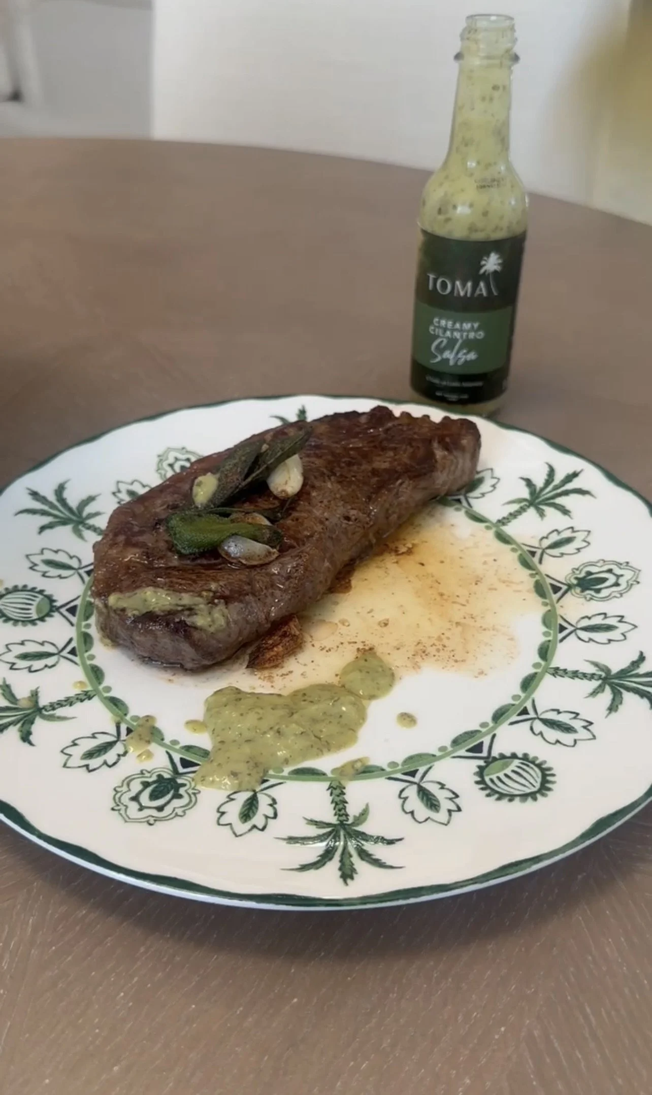 10 Minute Butter & Sage Steak — TOMA by Sofia Vergara and Manolo