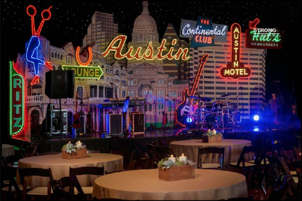 The Corrugated Austin Skyline — Strong Events