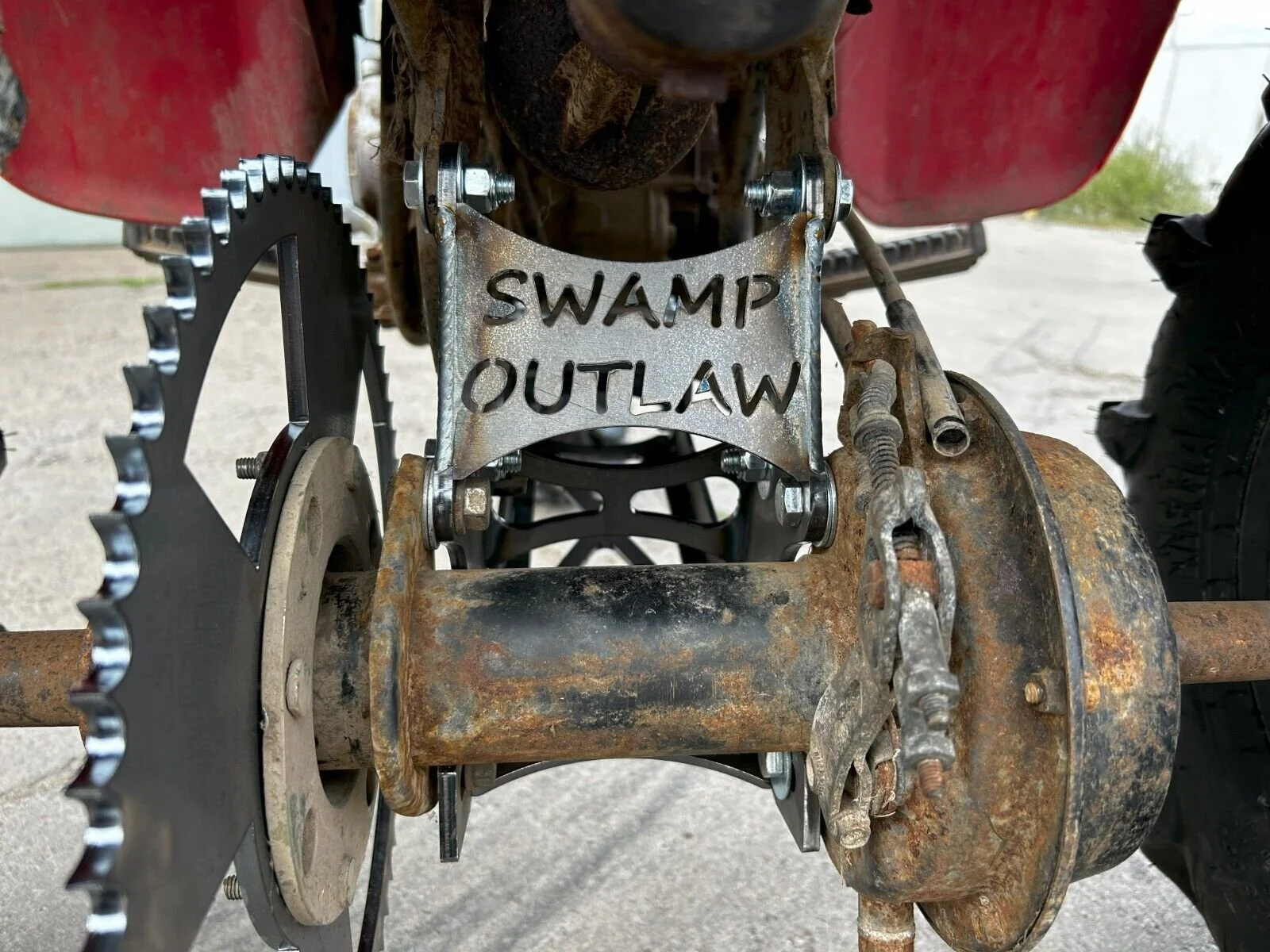 Swamp Outlaw 1980-86 Honda ATC 185 200 Custom Rear 6" Complete Lift Kit ...