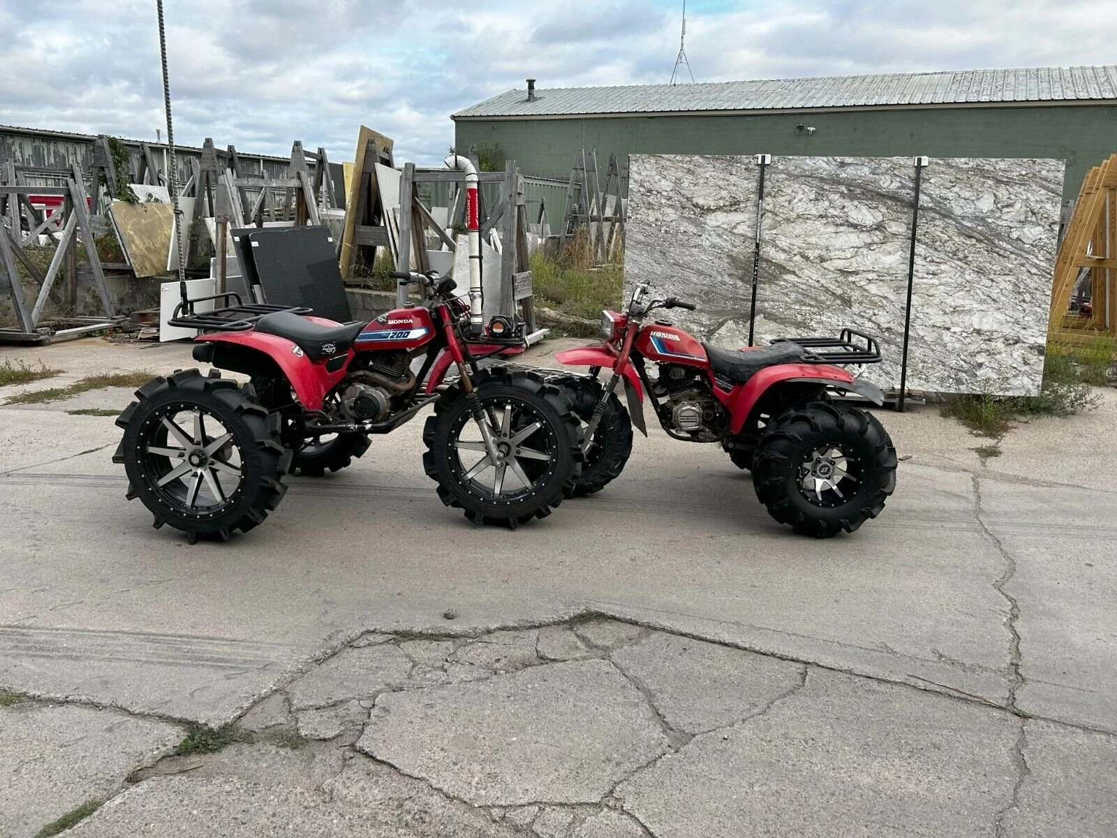 Swamp Outlaw 1980-86 Honda ATC 185 200 Custom Rear 6" Complete Lift Kit ...