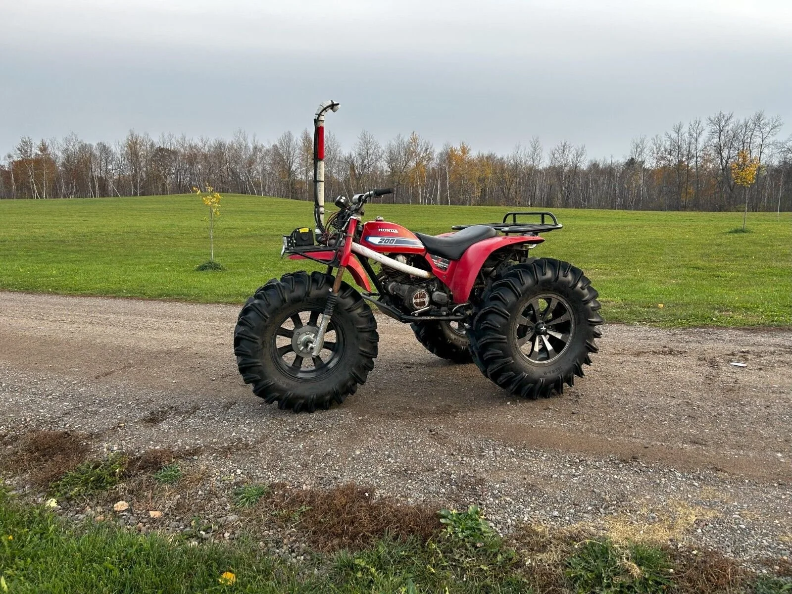Swamp Outlaw 1980-86 Honda ATC 185 200 Custom Rear 6" Complete Lift Kit ...