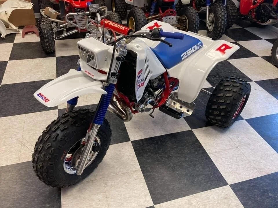 Swamp Outlaw 1985-86 Honda ATC 250R Front Skid Plate With Foot Pegs And ...