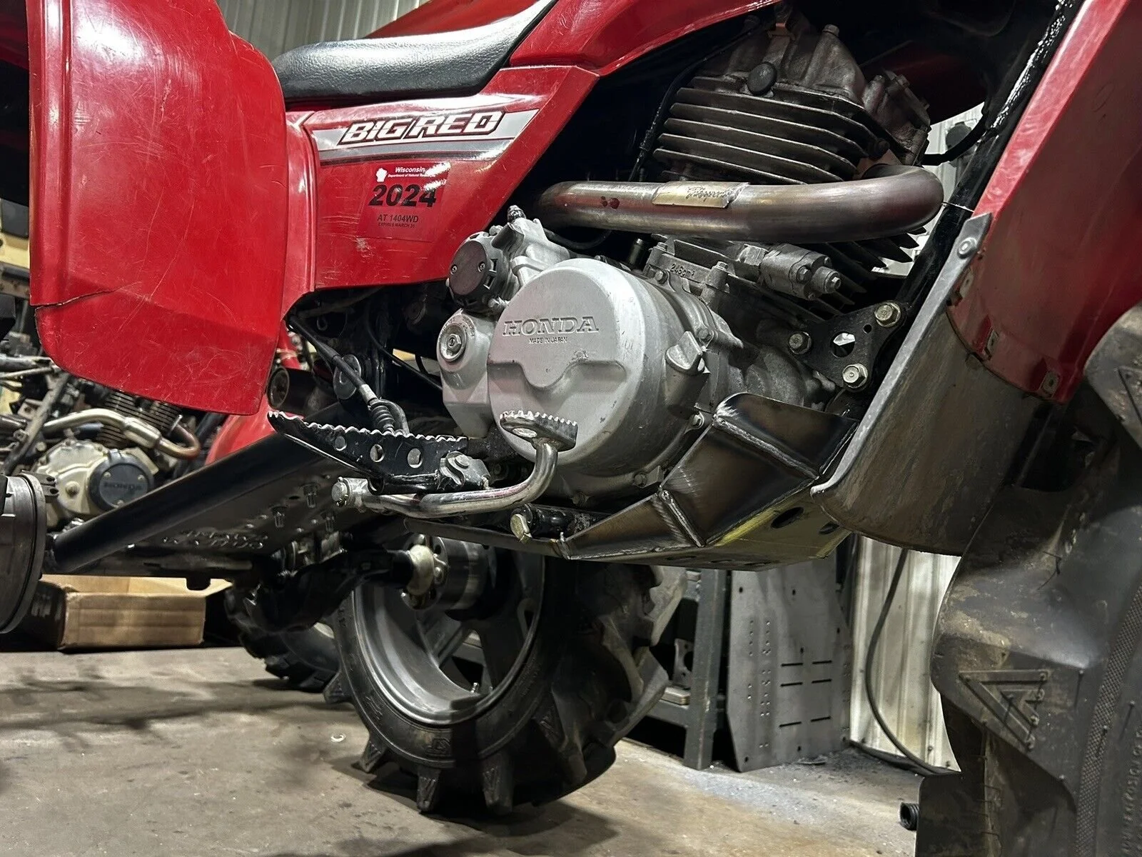 Swamp Outlaw 1985-1987 Honda Big Red 250ES Custom 2" Lift Kit With ...