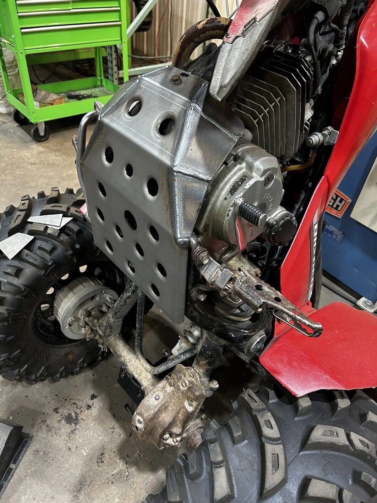 Swamp Outlaw 1985-1987 Honda Big Red 250ES Custom 2" Lift Kit With ...