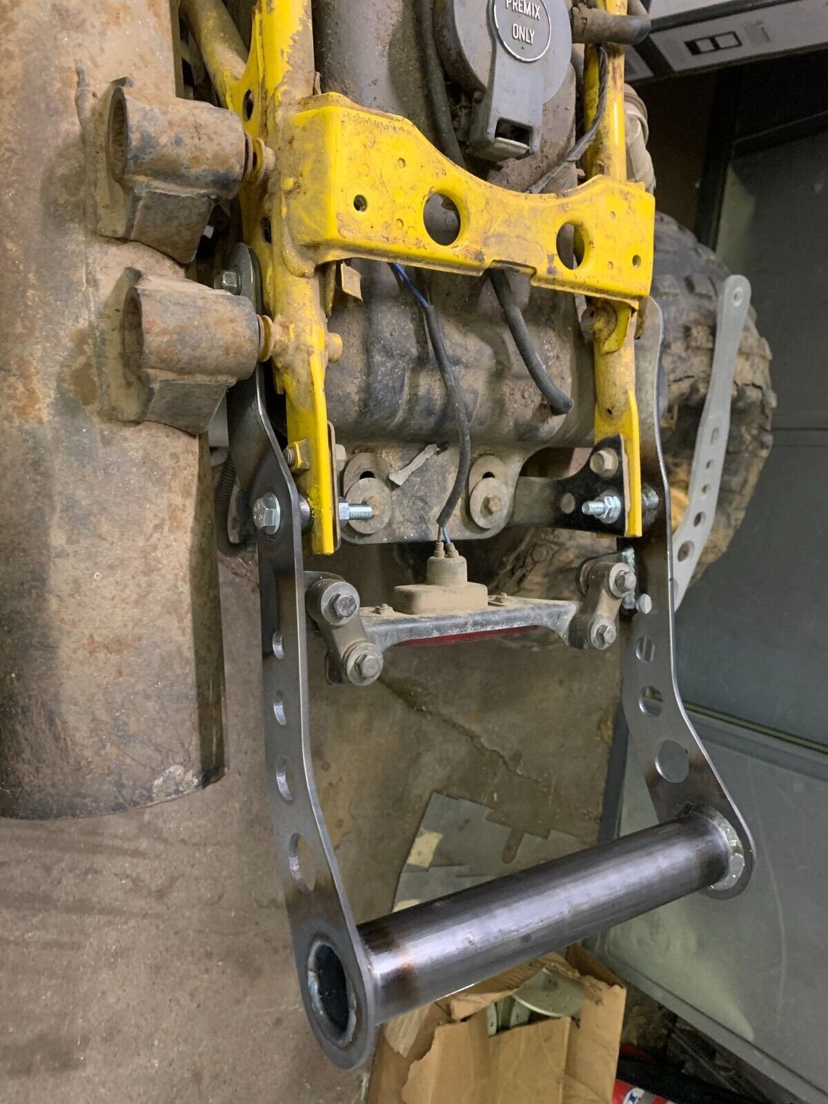Swamp Outlaw Yamaha 1985-1986 Tri-Z 250 Steel Grab Bar — SwampOutlaw.com