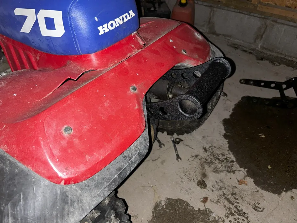 Swamp Outlaw 1978-1985 Honda ATC 70 Steel Grab Bar — SwampOutlaw.com