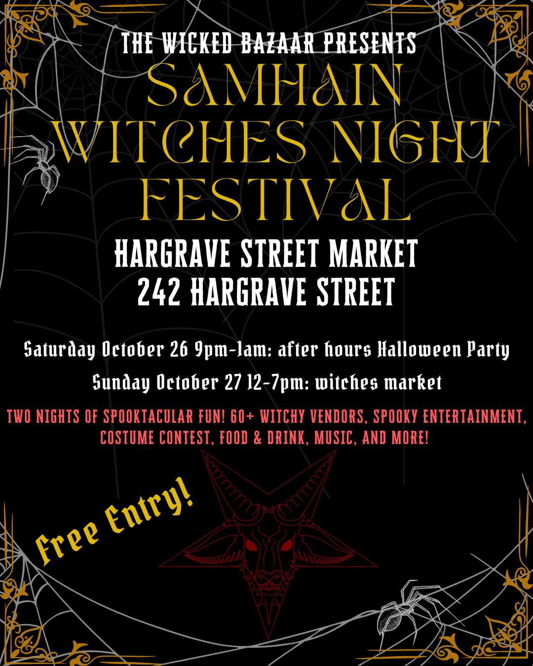 Events — The Wicked Bazaar