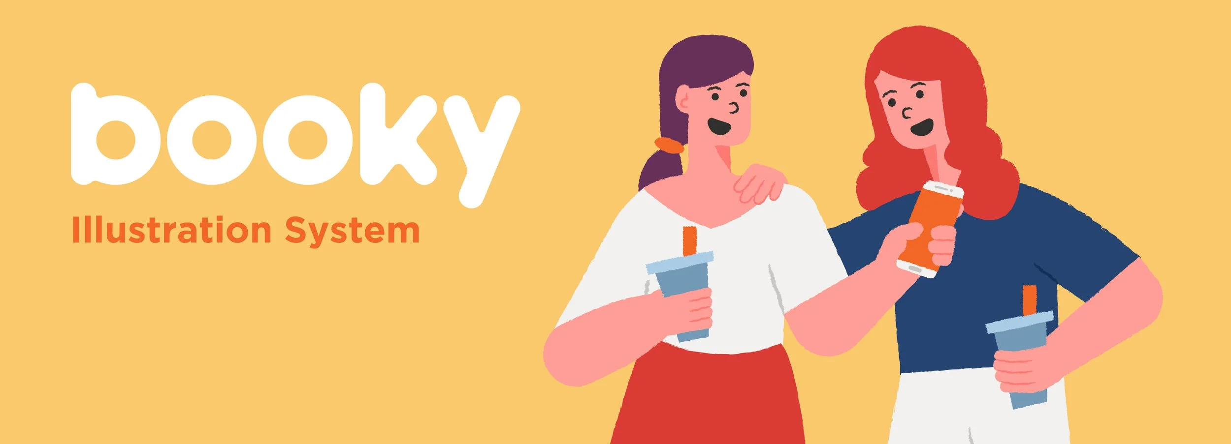 Booky Illustration System — CHARMAINE YU