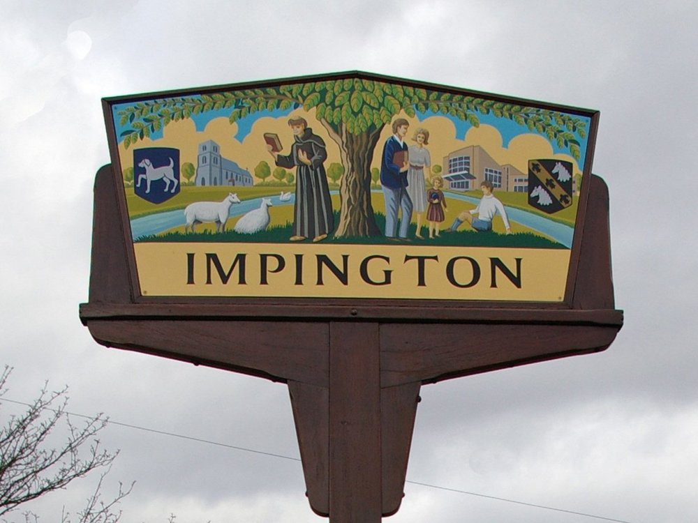 Impington Sign — Histon and Impington Village Society