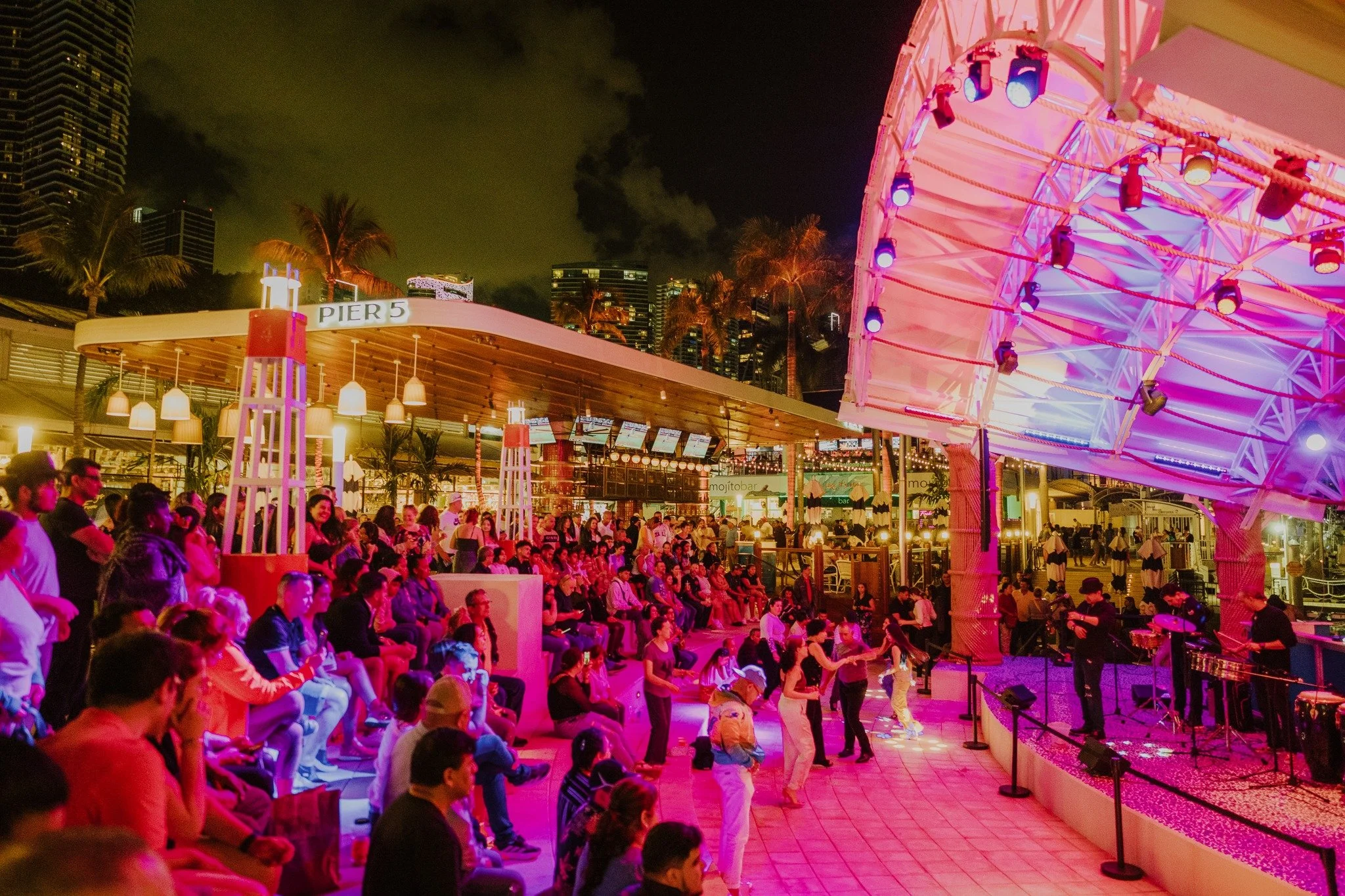 Pier 5 Miami Rocks with Immersive K-array Sound System — K-ARRAY USA