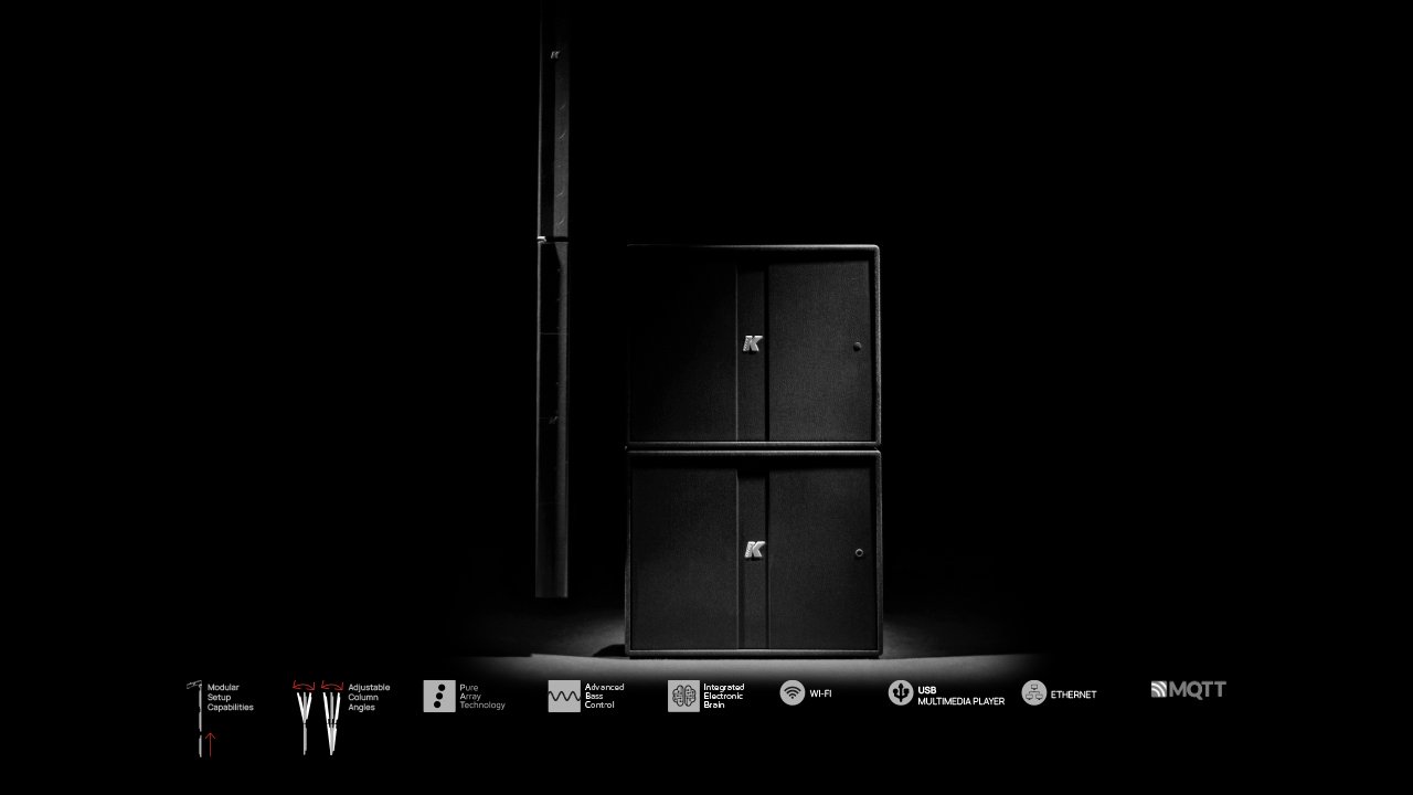 K Array Compact Powerful Pro Audio Unmatched Sound Solutions K