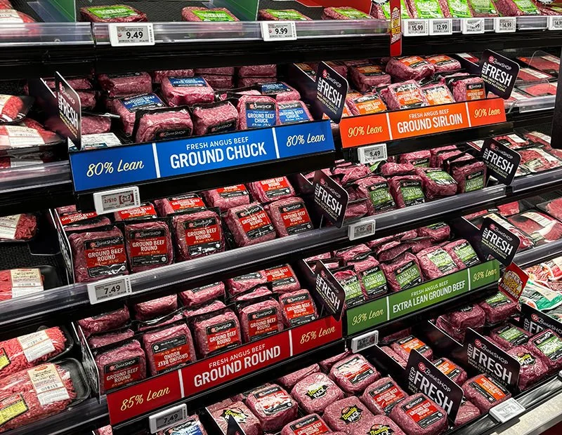 Dual Graphic Rail Strip — aislelogic