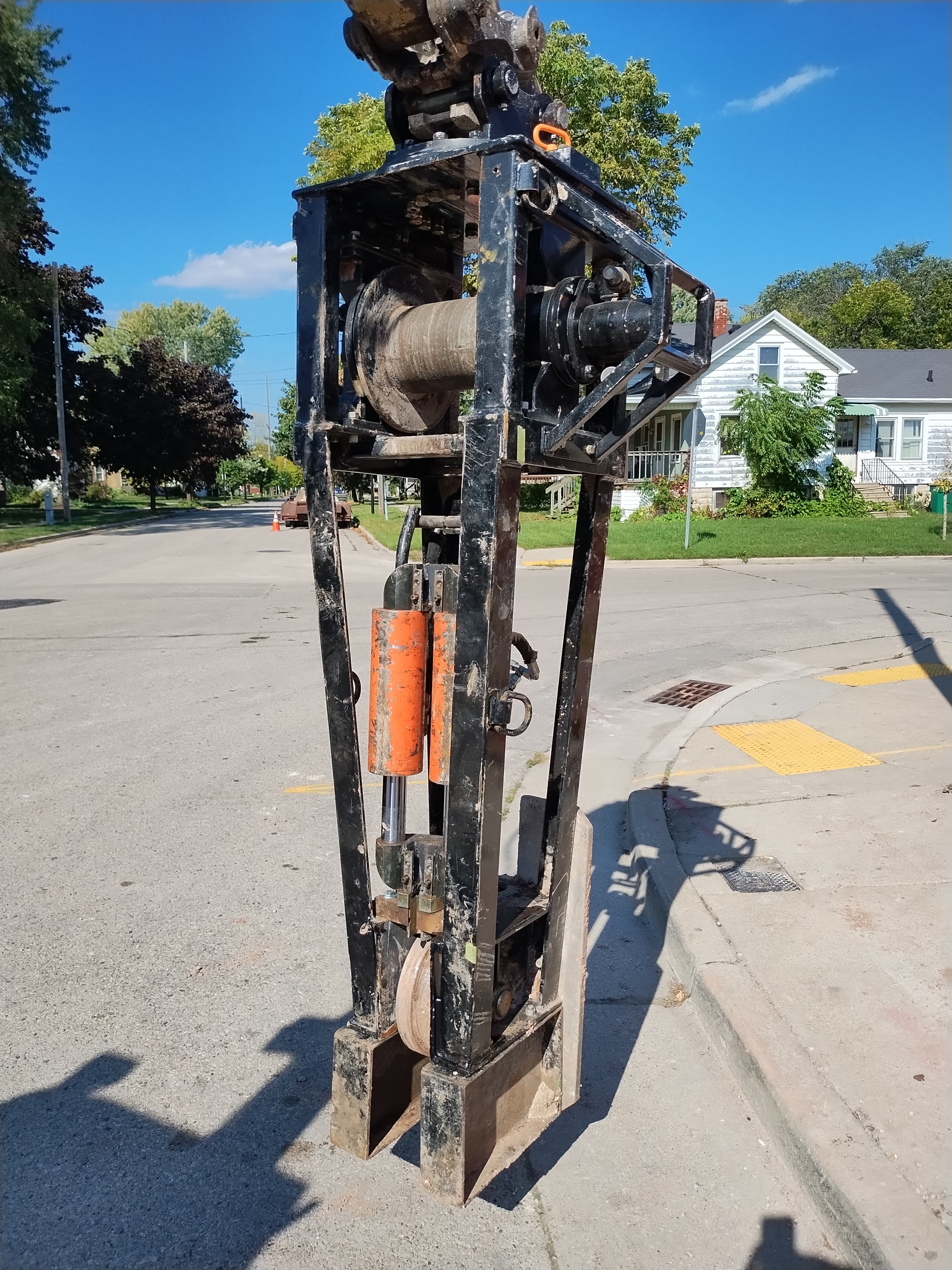 Our Pipe Winch Accommodates The Tric Tools Pulling Unit — ACME Trenchless
