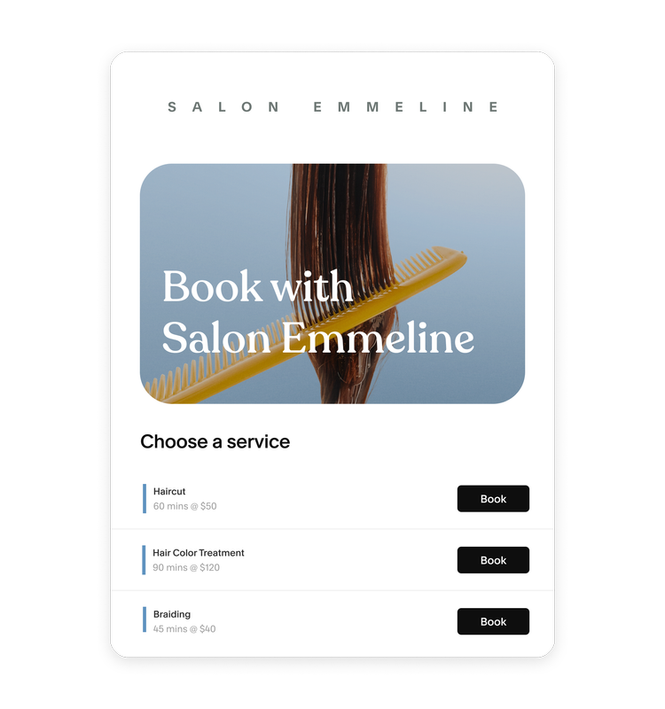 Hair Salon Scheduling Software - Acuity Scheduling