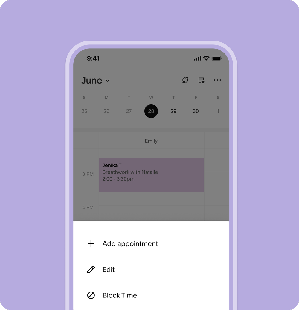 Mobile App for Scheduling - Acuity Scheduling