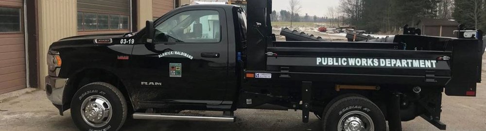 Public Works and Roads — Township of Alnwick-Haldimand