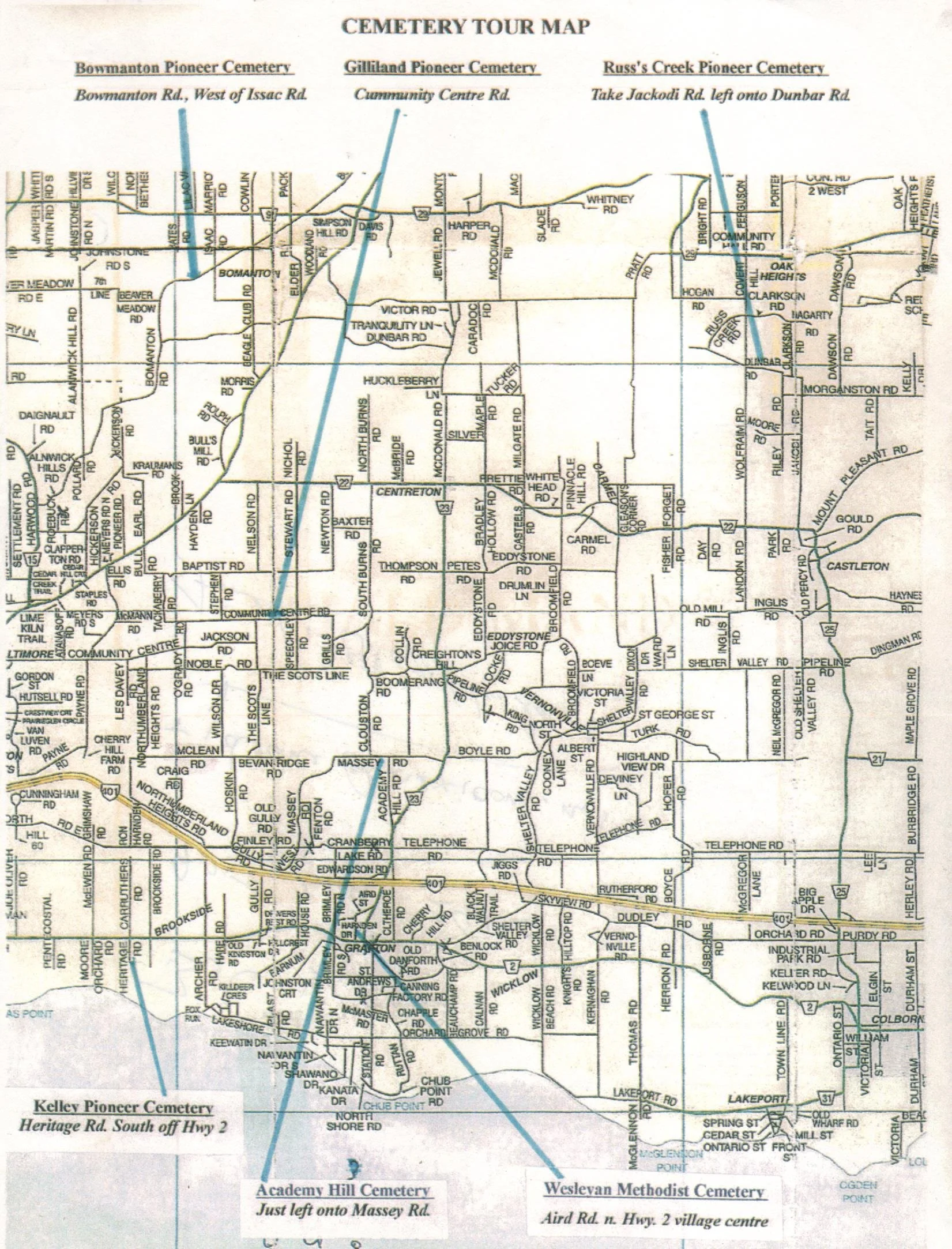 Heritage Maps — Township of Alnwick-Haldimand