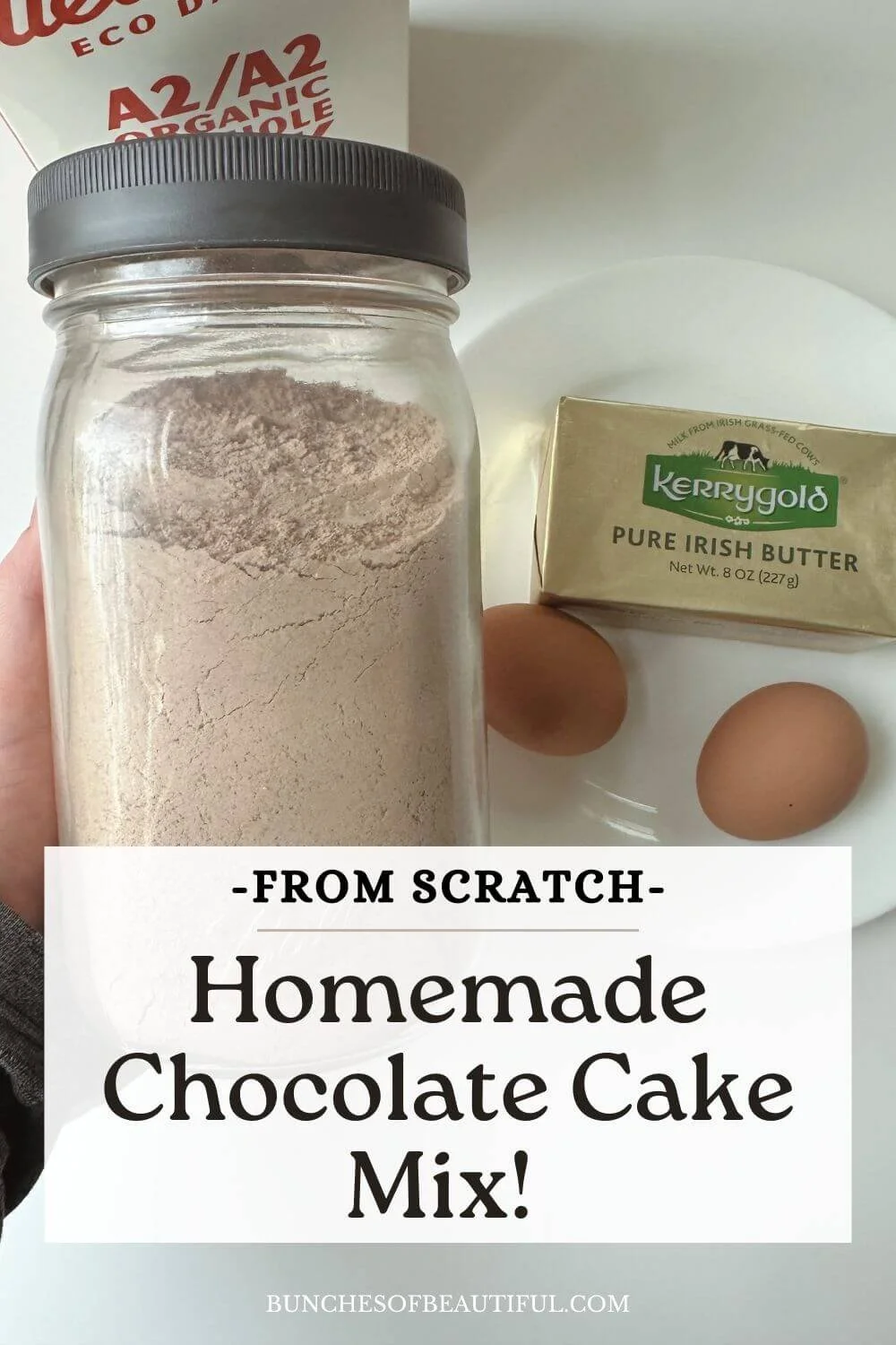 Homemade Cake Mix from Scratch (Chocolate + Vanilla Variations ...