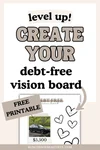 Create Your Debt-Free Vision Board: Free Canva Template Included ...