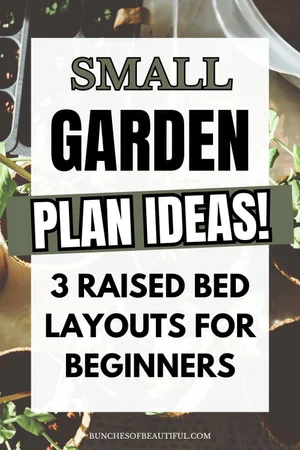 Small Garden Plans and Layout Ideas + Free Garden Planner — bunches of ...