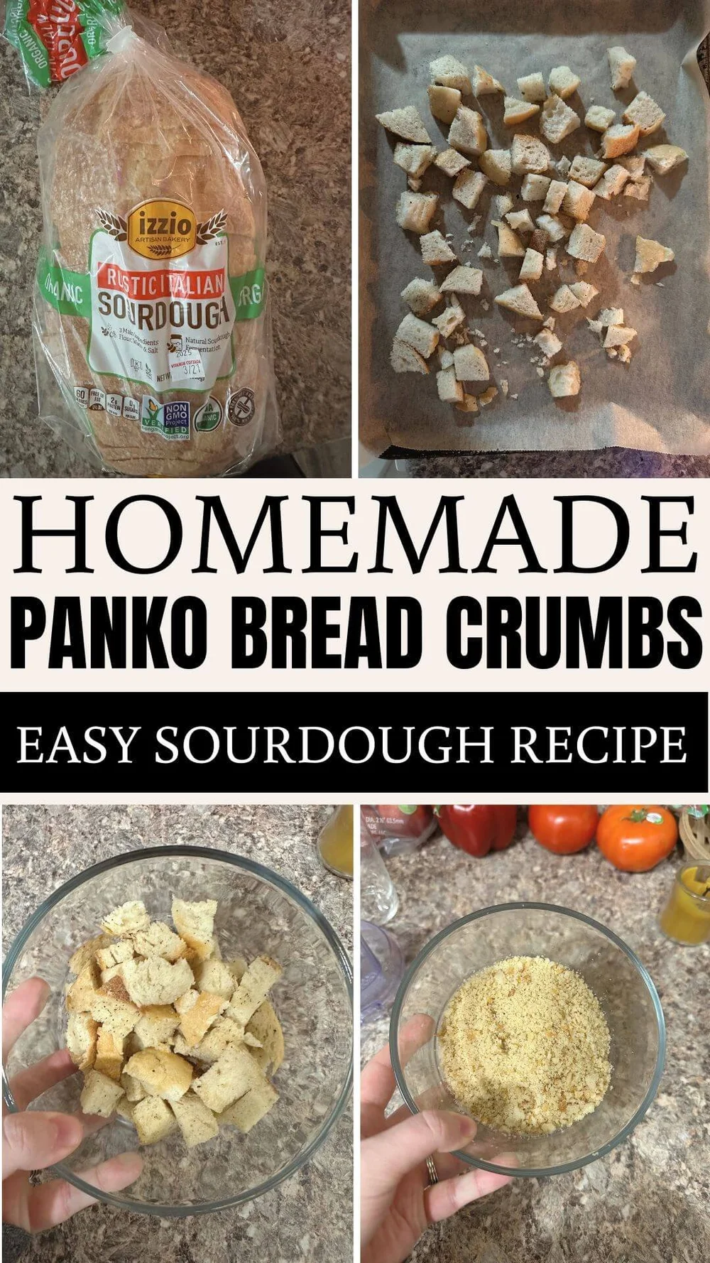 Homemade Panko Bread Crumbs (With Sourdough!) — bunches of beautiful
