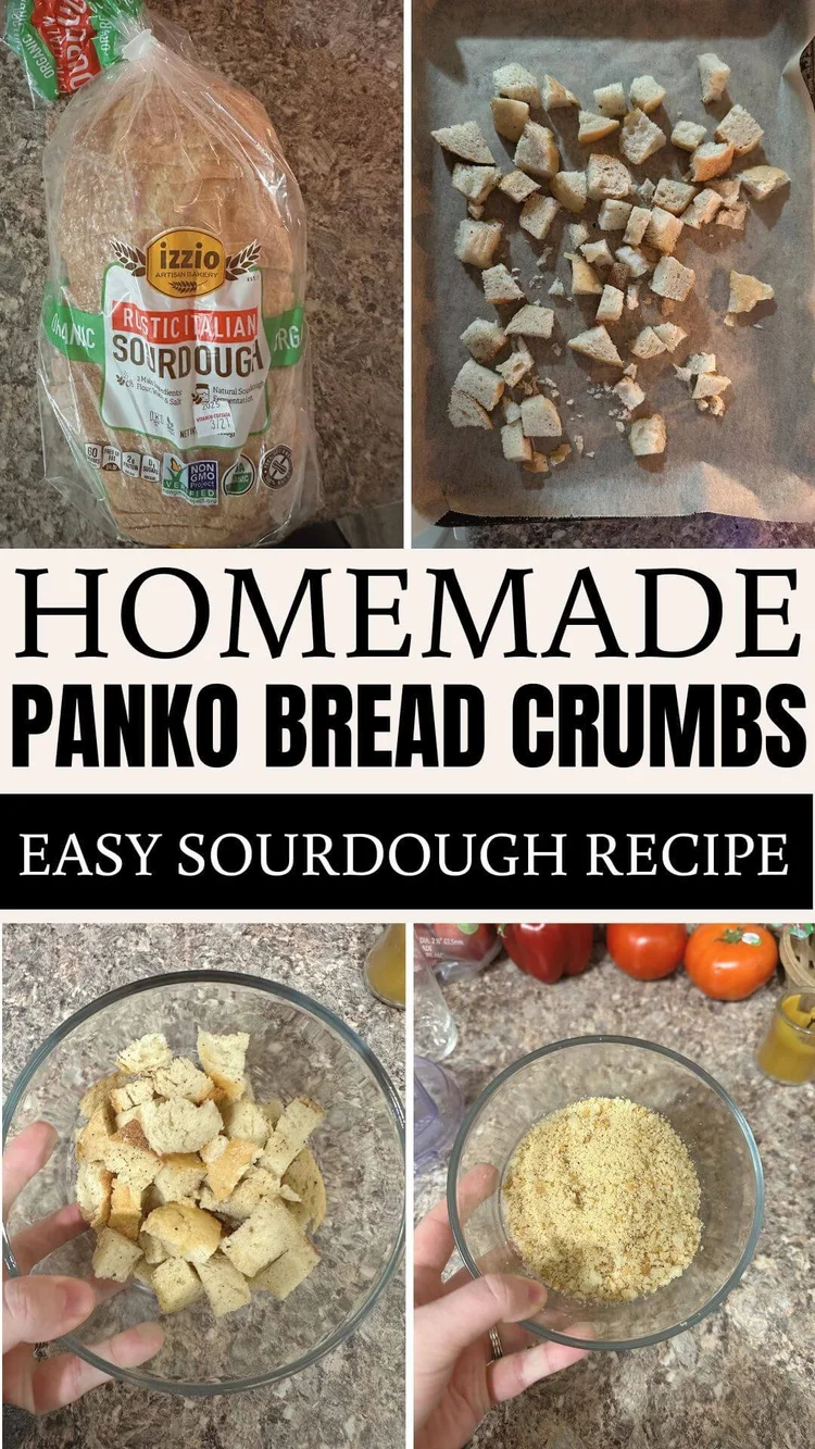 Homemade Panko Bread Crumbs (With Sourdough!) — bunches of beautiful