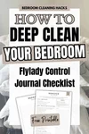 Deep Cleaning Bedroom Checklist (Free Printable for FlyLady Zone 4 ...