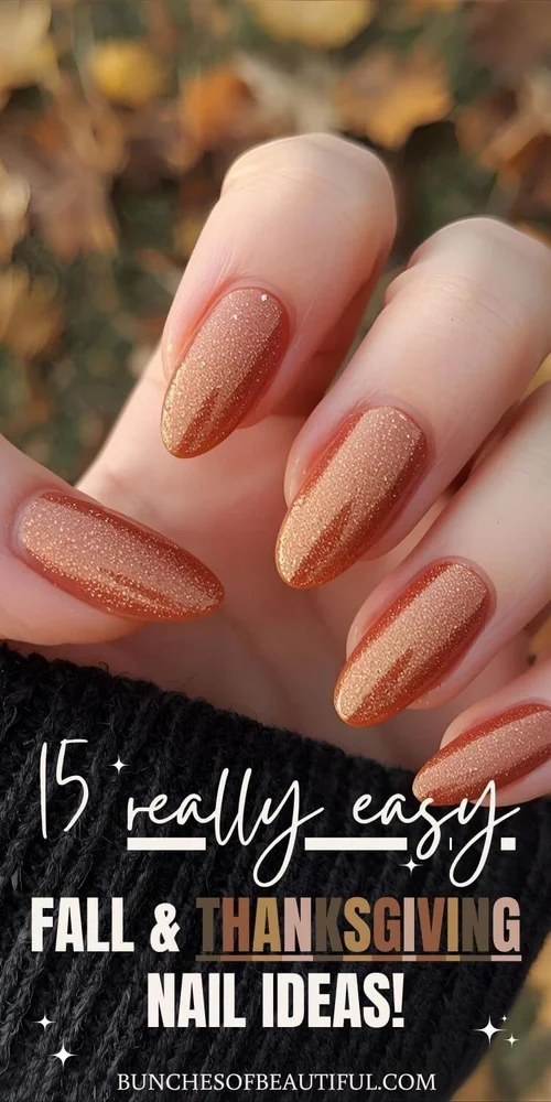 25 Thanksgiving Nail Designs for Fall You Will Want to Try — bunches of ...