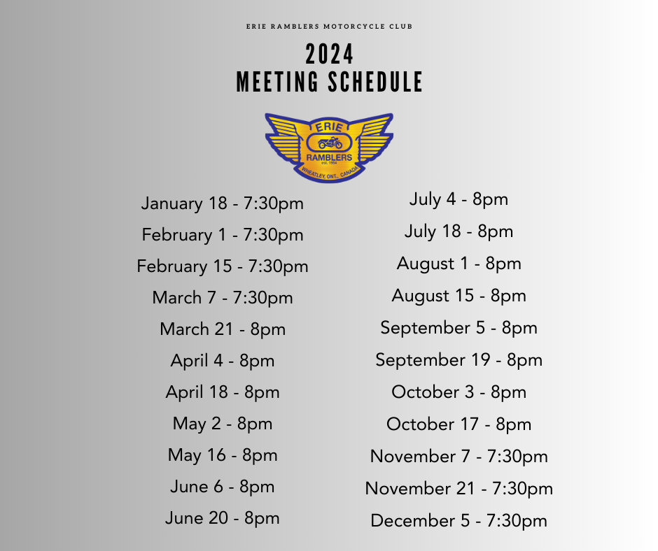 Contact — Erie Ramblers Motorcycle Club