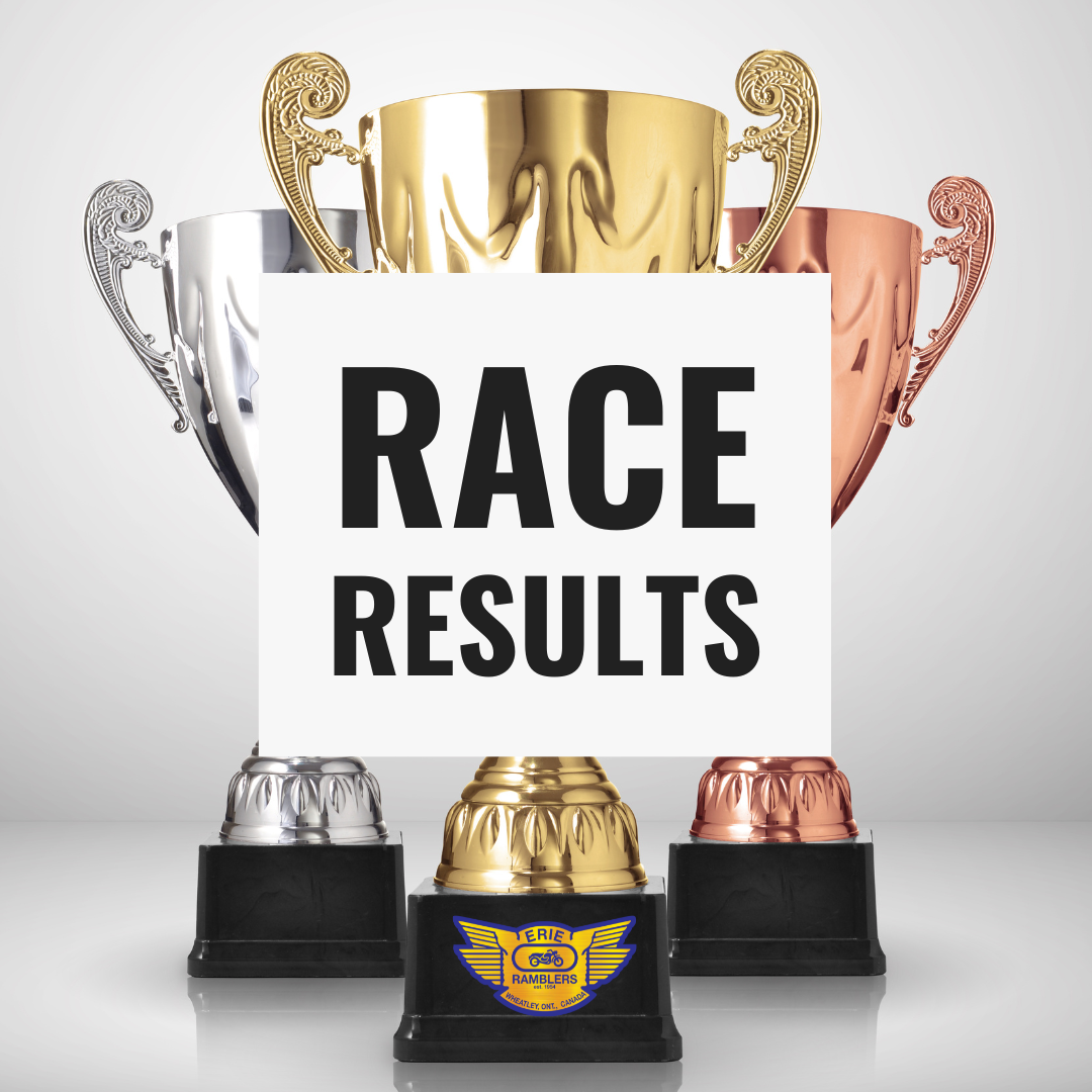 Race Results — Erie Ramblers Motorcycle Club