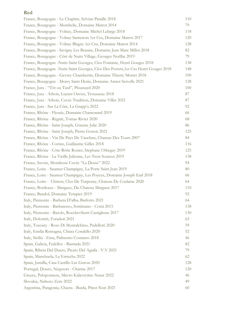 Menu — Chapel Market Kitchen
