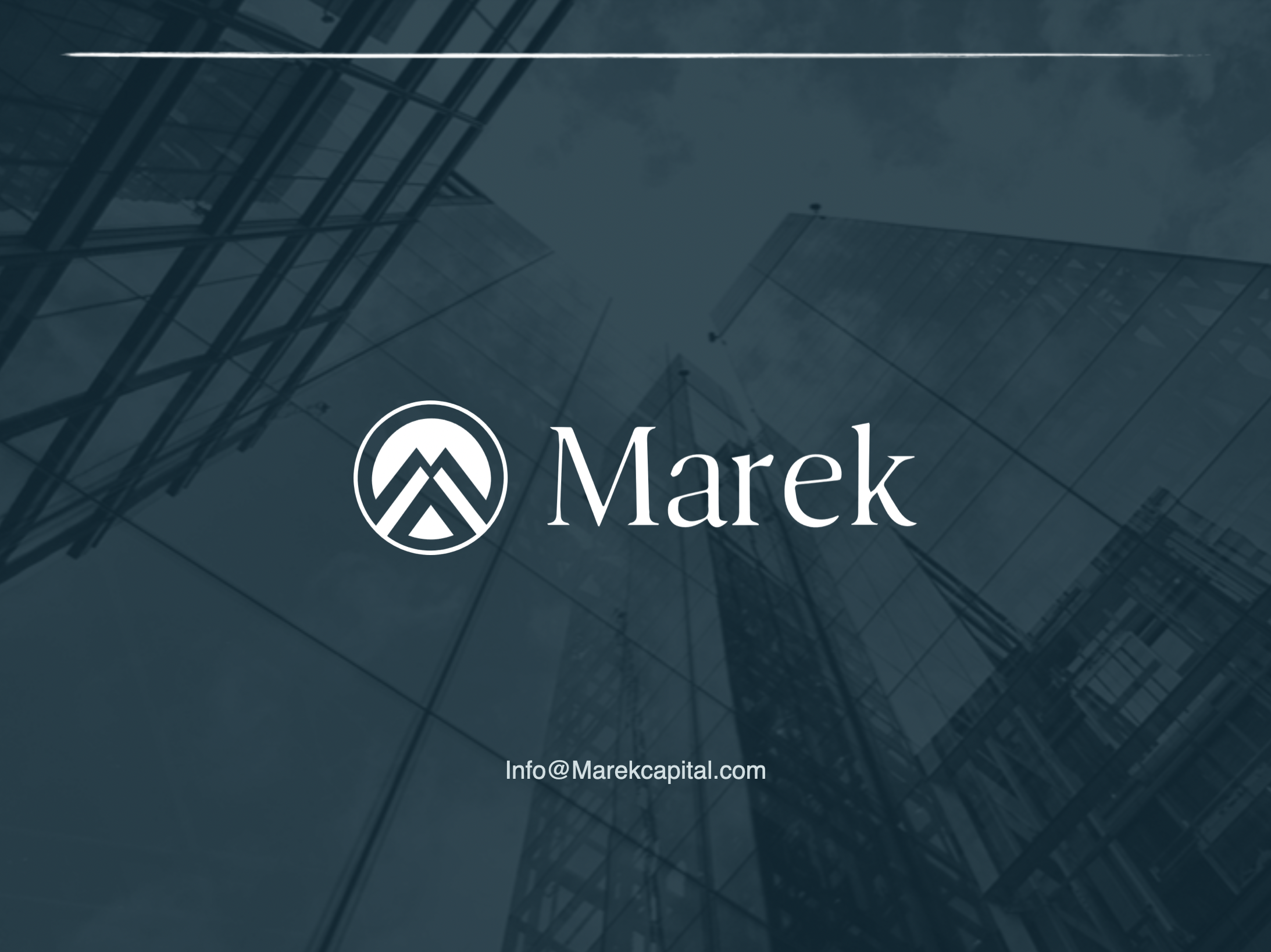 Marek Capital — Alternative Investment Firm