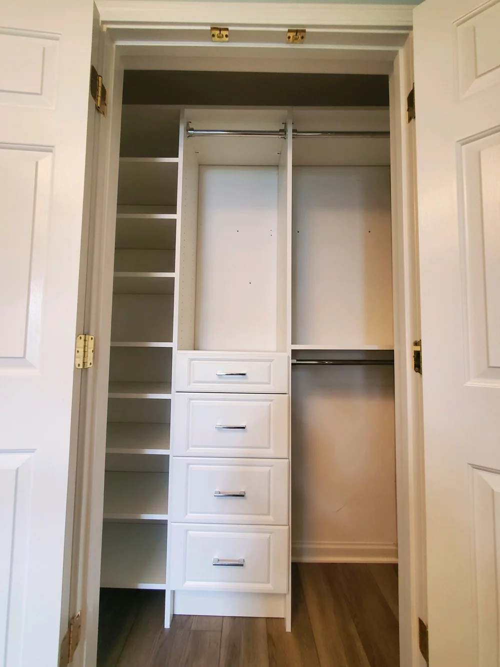 Reach-In Closet Designs | Custom Reach-In Closets | Lynn Marie Home ...