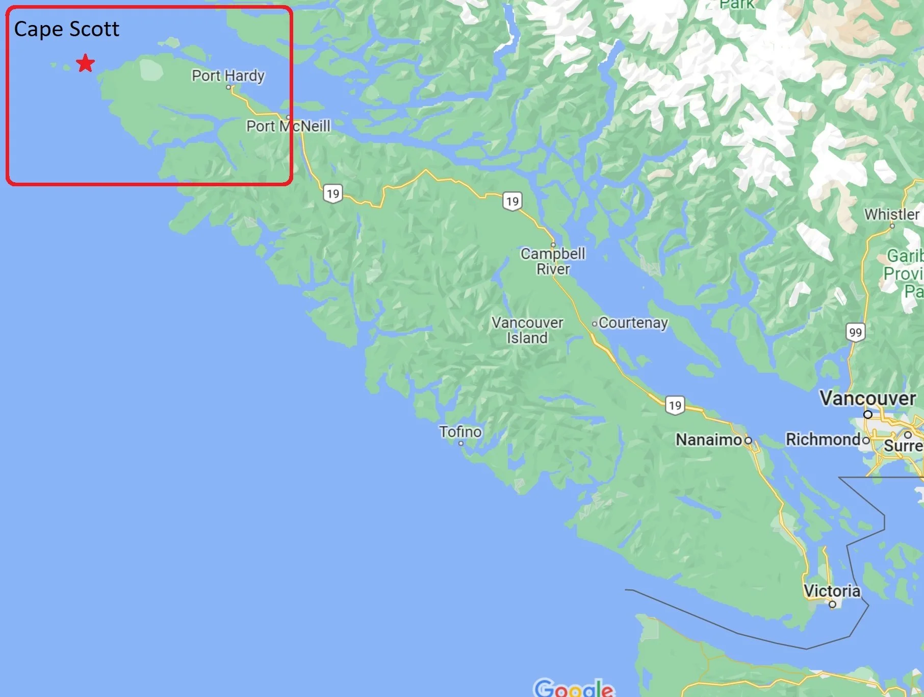 Sea kayaking around Cape Scott Vancouver Island — Sea Kayaking ...